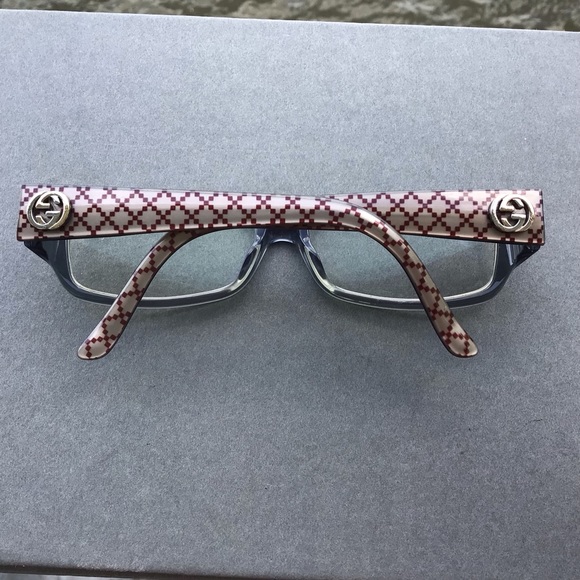 Gucci | Accessories | Gucci Eyewear Eyeglasses Monogrammed Arms And ...